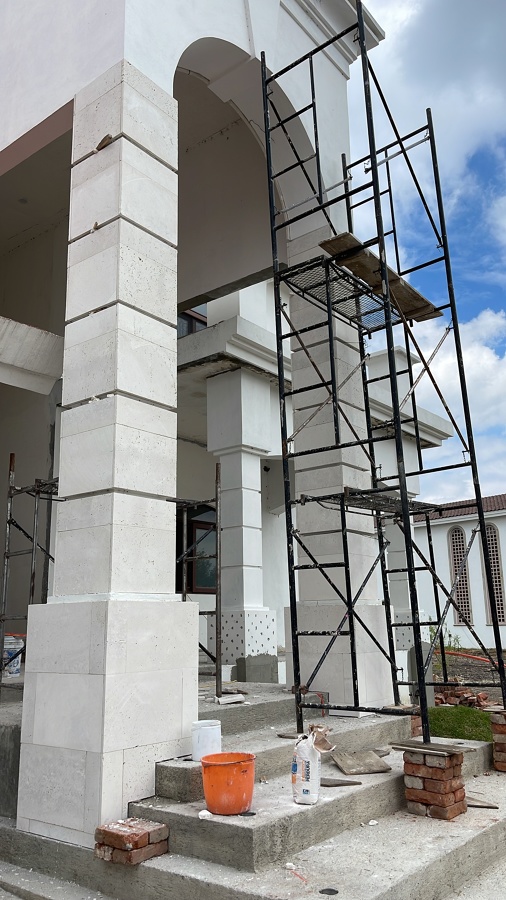 Foto: Mármol en Columnas de Ledezma Acabados #934635 - Habitissimo