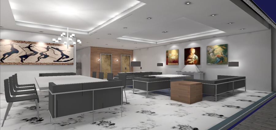 Foto: Render de Iluminación Mediante Relux Program de Prolumex Control ...