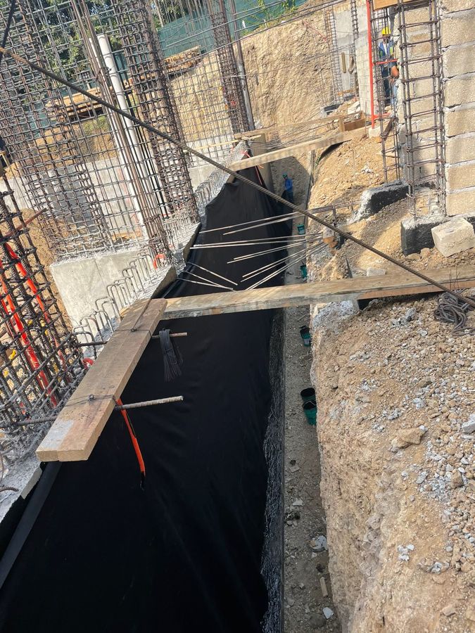 Foto: Sistema Impermeable Tremproof 201/60 con Geotextil de Impertec ...