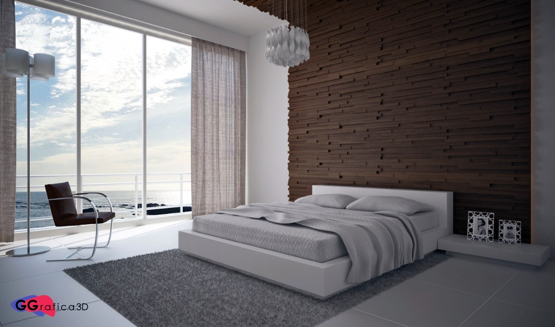 Recamara - Diseño de interiores e infografía