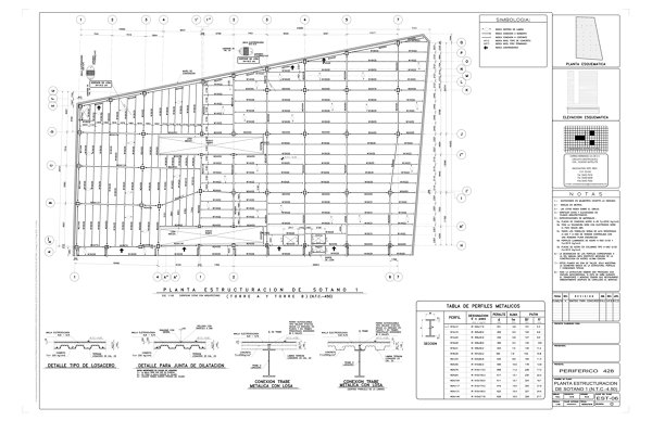 Planos De Edificios De Acero Cierre Plano De Construcción De Ladrillo