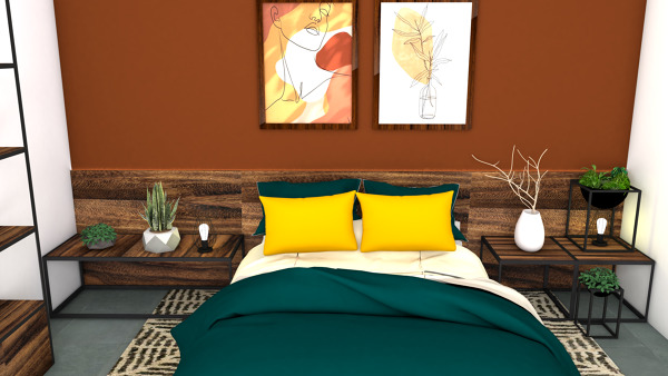 Foto: Propuesta para Recámara (estilo Boho-chic) 3 de Bohemika DISEÑO ...