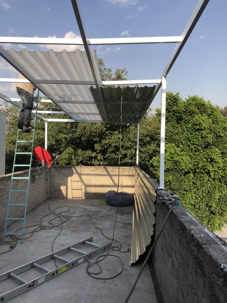 Foto: Techumbre Cdmx de Creacionesmetalicas Herreria Y Aluminio #468506 ...