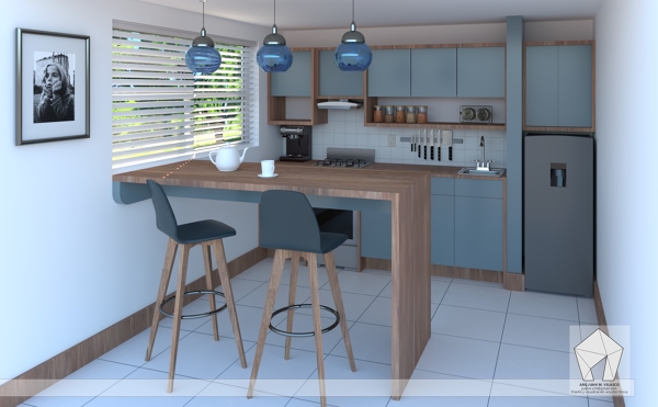 Foto: Diseño de Cocina de Arq. Juan Velasco #959313 - Habitissimo