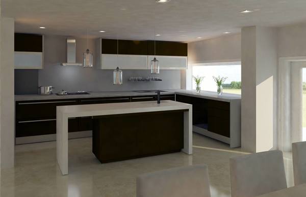 Foto: Render Cocina de E+a Diseño Y Construcción #269562 - Habitissimo