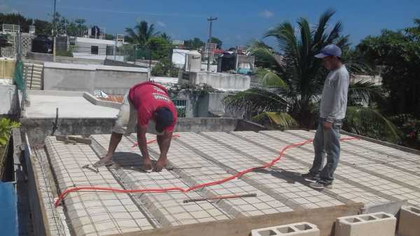 Foto: Preparando el Techo para el Colado de Constructor Higinio #414180 ...