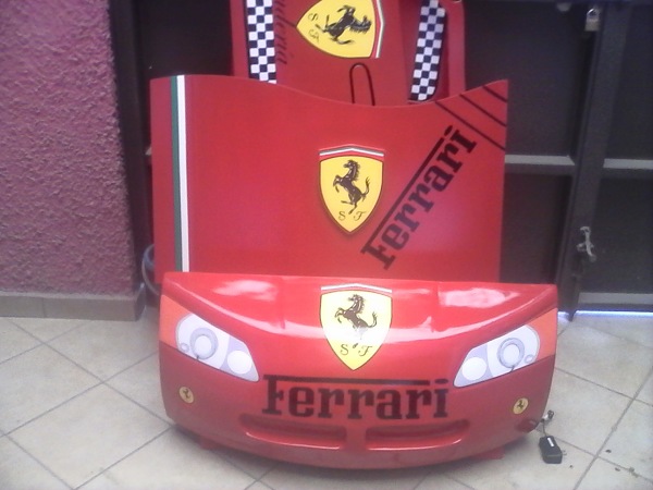 Foto: Cama Infantil Ferrari de Madera Lisa #234481 - Habitissimo