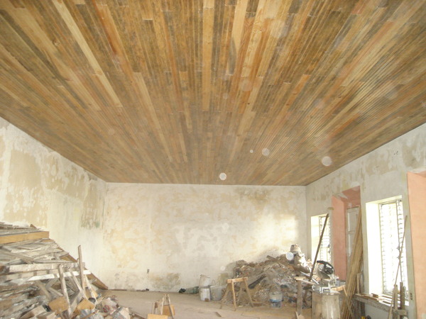 Foto: Plafon de Madera (identico Al Original) de Construcciones e ...