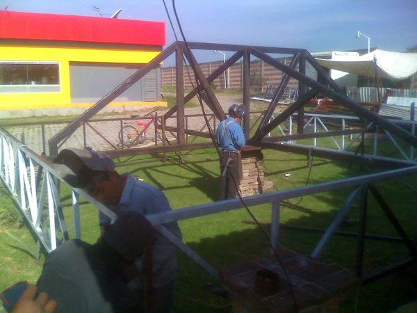 Foto: Estructura Techumbre de Construcciones Metalicas #297451 ...