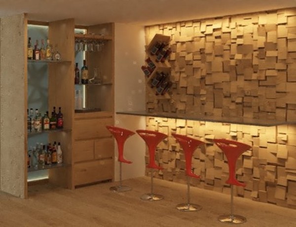 Foto: Presentación Virtual para Área de Bar en Pent House Interlomas de Baus Arquitectos #655861 ...