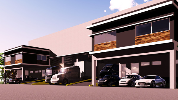 Foto: Render Fachada Bodega. de Arq Cons #469638 - Habitissimo