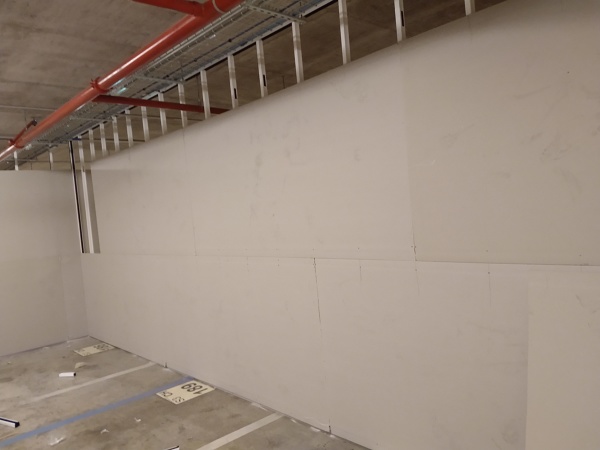 Foto: Muro Divisorio de Técnicas Modernas En Acabados Y Edificación ...