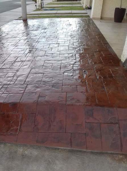Foto: Piso Estampado de Diseño Y Construccion De Pisos De Concreto ...