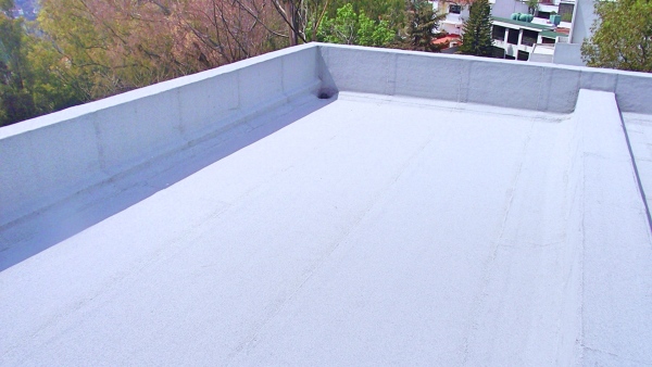 Foto: Sistema Prefabricado Acabo Gravilla Color Blanco Fresco. de ...