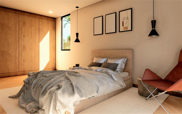 Foto: Recámara Casa Lago de Ecc + Bh #969913 - Habitissimo