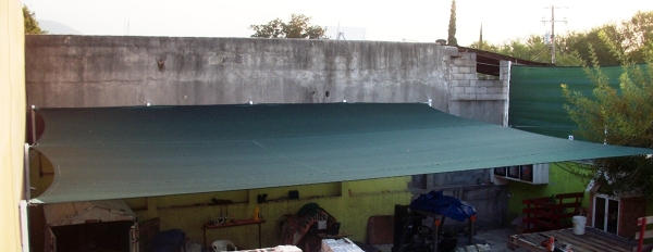 Foto: Tenso Malla de un Diámetro de 90 Mt 2 de Velary Tensomallas E ...