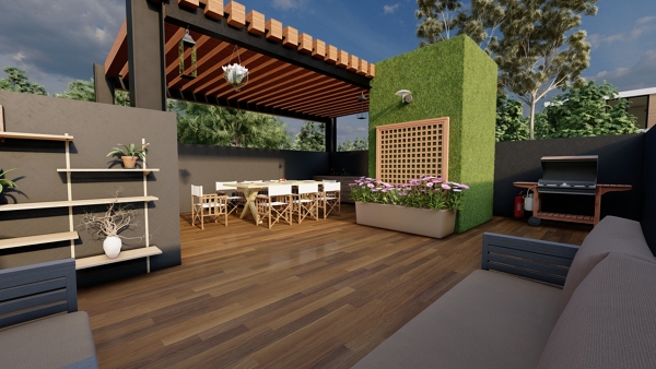 Foto: Render de Terraza de Grupo Ancord #921733 - Habitissimo