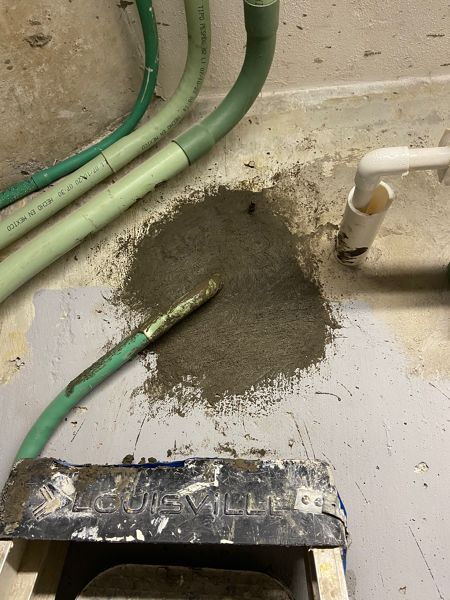 Foto: Reparación de Ingreso de Agua, Reparado con Vandex Plug de ...
