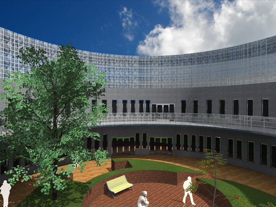 Foto: Concurso de Edificio Sindical Sección 60 IPN de Idea Creativa ...