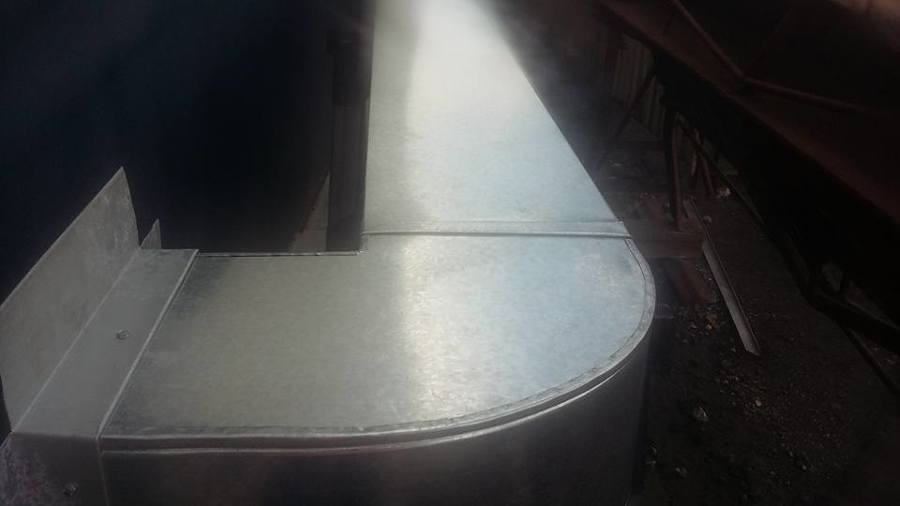 Foto: Ducto y Codo Rectangular 20x25 Cm Galvanizado de Diaz Roofing De ...