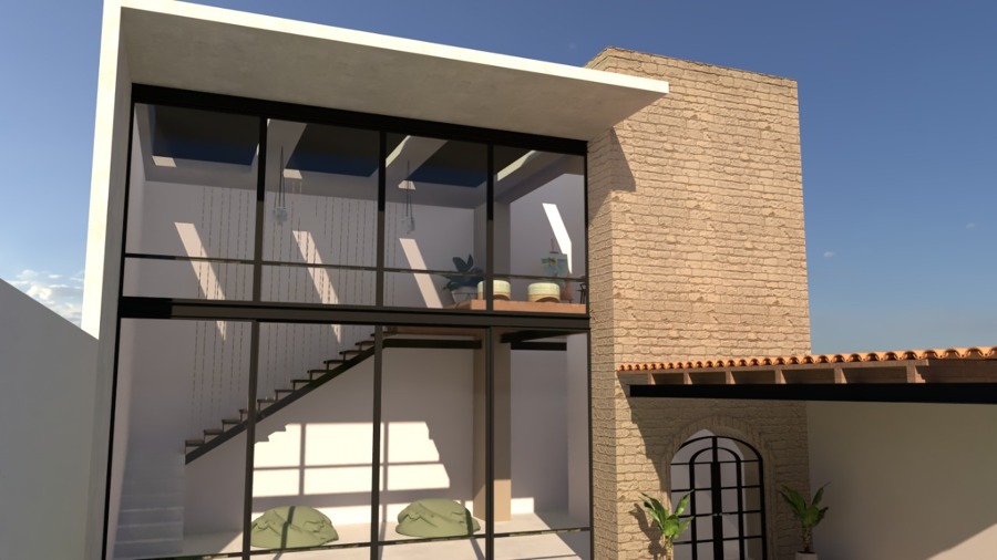Foto: Fachada Estudio de Danza de Construcción En Ritmo #805107 ...
