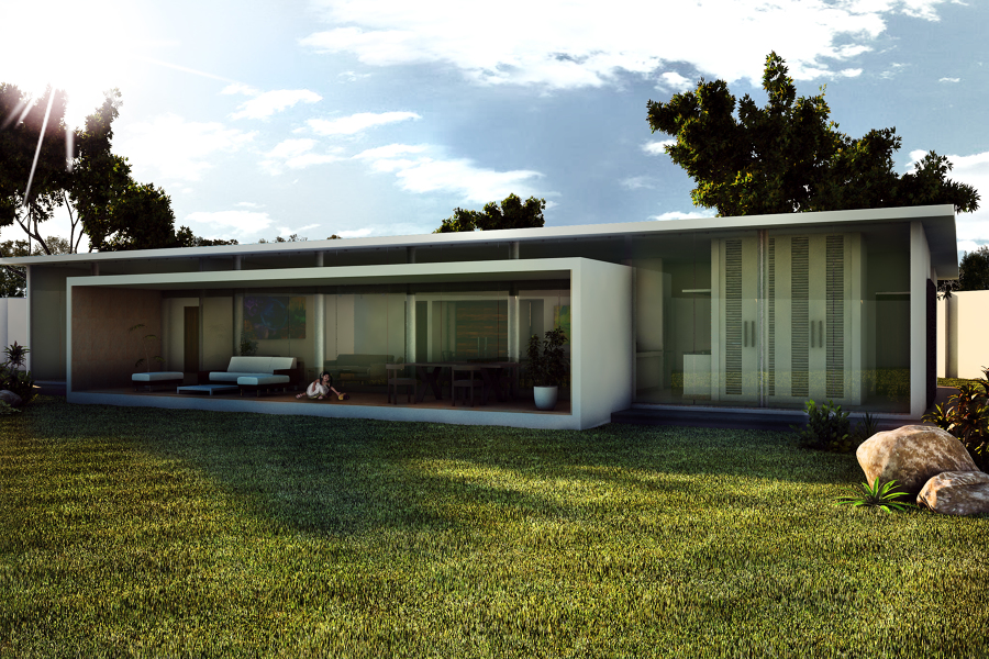 Foto: Fachada Posterior de Xd Arquitectura Y Diseño #215228 - Habitissimo