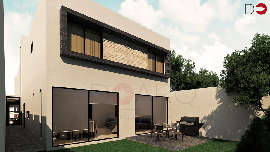 Foto: Propuesta Fachada Posterior de DOArq Arquitectos #307360 ...