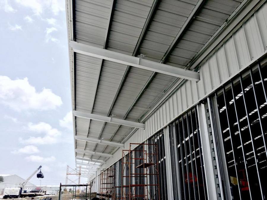 Foto: Techumbre de Anden de L.a Sistemas Industriales Metalicos #795926 ...