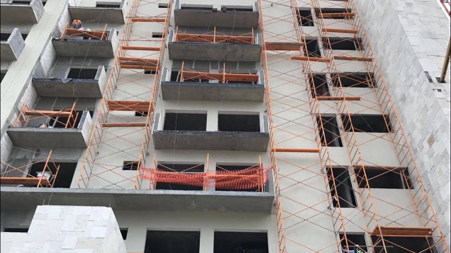 Foto: Zarpeo Mezcla Seca y Pasta Acrilica. de Obra Civil Y Acabados Mc ...