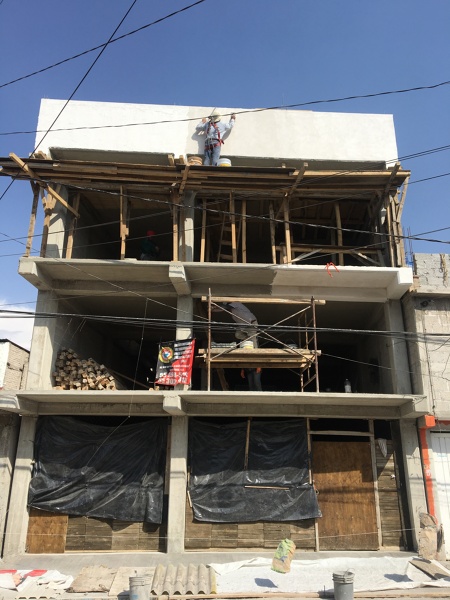 Foto: Acabado de Estuco Fachada de E S K ARQUITECTOS #855791 - Habitissimo