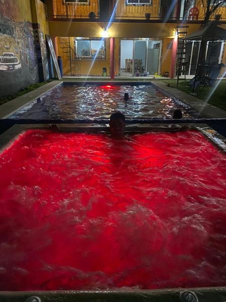 Foto: Alberca y Jacuzzi con Luz Led a Color de Exteriorismomx #807579 ...
