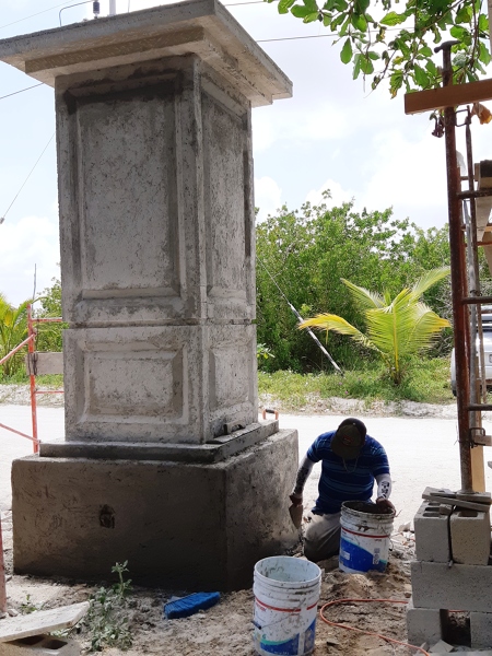 Foto: Aplanado Rustico en Base de Columnas. de Edificación Y Proyectos ...