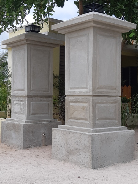 Foto: Aplanados Rústicos en su Base. de Edificación Y Proyectos Víc-Zar ...