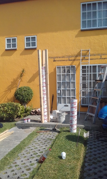 Foto: Armado de Columnas de Soporte de Soluciones Integrales T&g ...