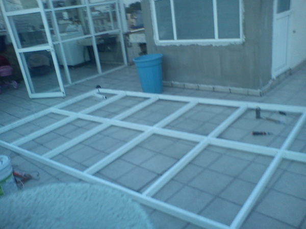 Foto: Bastidor para Colocar Techumbre en Terraza de Diagonal Sn Antonio ...