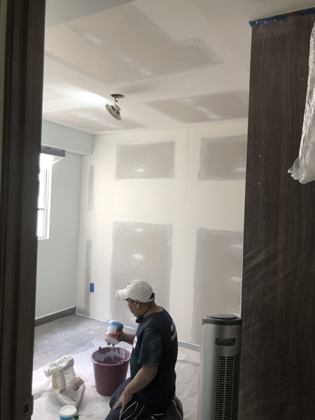 Foto: Colocación de Tablaroca en Muro y Techo de Renova Arq. Mayra Hdez ...