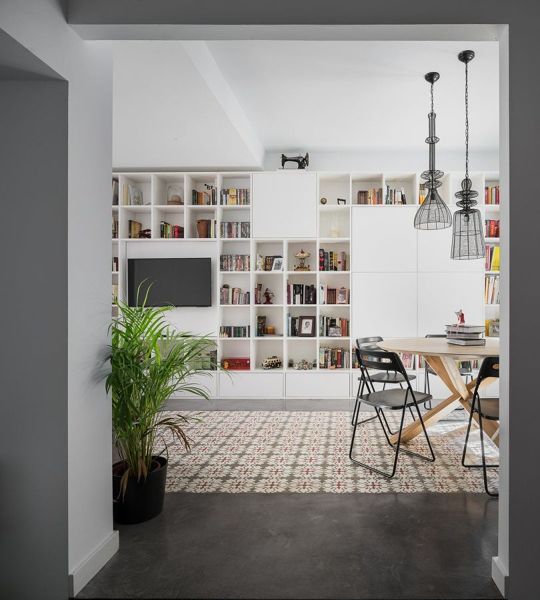 Foto: Comedor con Gran Librería #643440 - Habitissimo