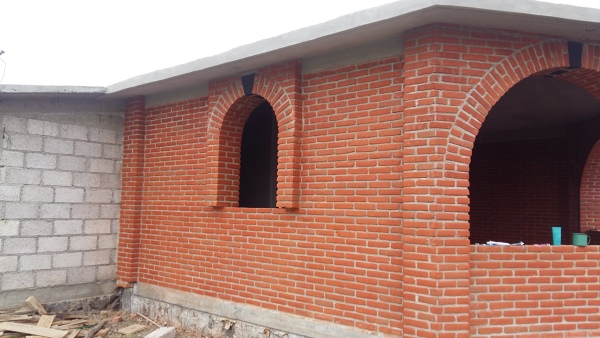 Foto: Construcción de Casa con Acabado Aparente de Grupo Paxel #502413 ...