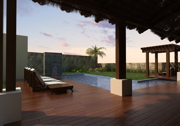 Foto: Deck y Alberca de Fractal Corp Arquitectura #240661 - Habitissimo