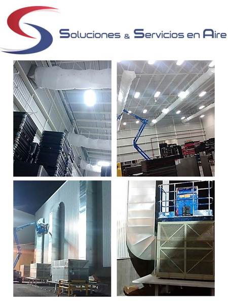 Foto: Ducto Textil como Inyectores de Aire Lavado de Soluciones Y ...