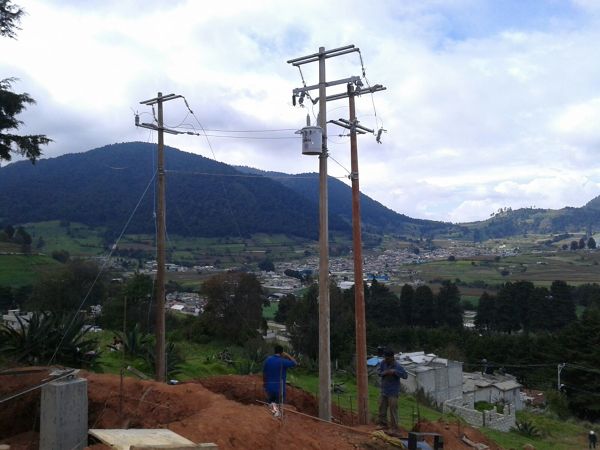 Foto: Extensión de Linea antes de Antena de Instalaciones ...