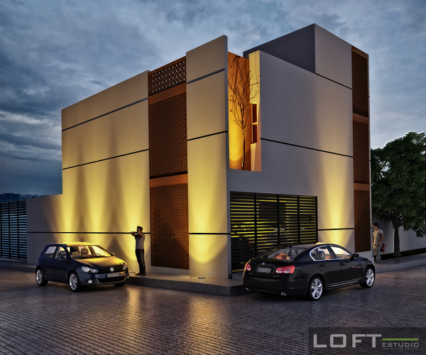 Foto: Fachada Principal de Loft Estudio Arquitectura Y Diseño #236292 ...