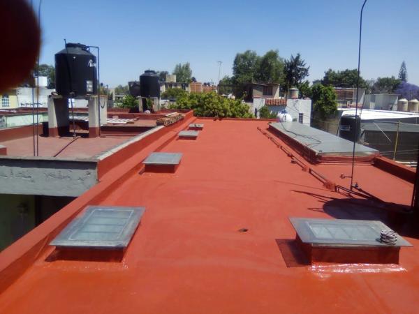 Foto: Losa Terminada con Material Acrilico de LM Mantenimiento ...