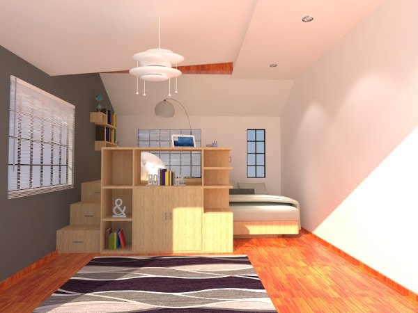 Foto: Mueble Tapanco de Abstrarq Arquitectos #363224 - Habitissimo