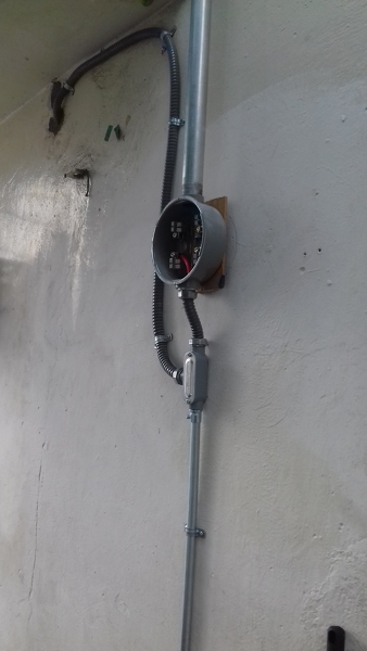 Foto: Mufa con Base Medidor Nonofasico de GRUPO DE TÉCNICOS ...