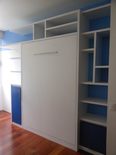 Foto: Librero con Cama Abatible de Clc Proyectos #36337 - Habitissimo