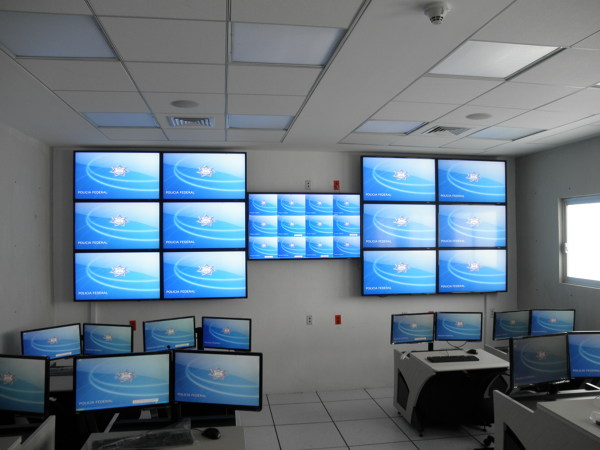 Foto: Noc Cctv Estación PF de Str, Sistemas De Seguridad ...