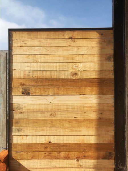 Foto: Panel de Madera de Aldana Sánchez - Ingenieros Arquitectos ...