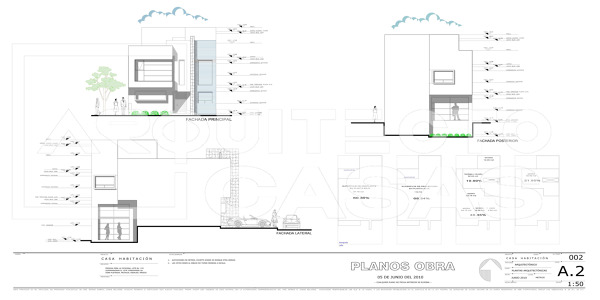Foto: Plano Fachadas de Arquitecto Casas #642837 - Habitissimo