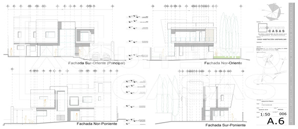 Foto: Plano Fachadas de Arquitecto Casas #648565 - Habitissimo